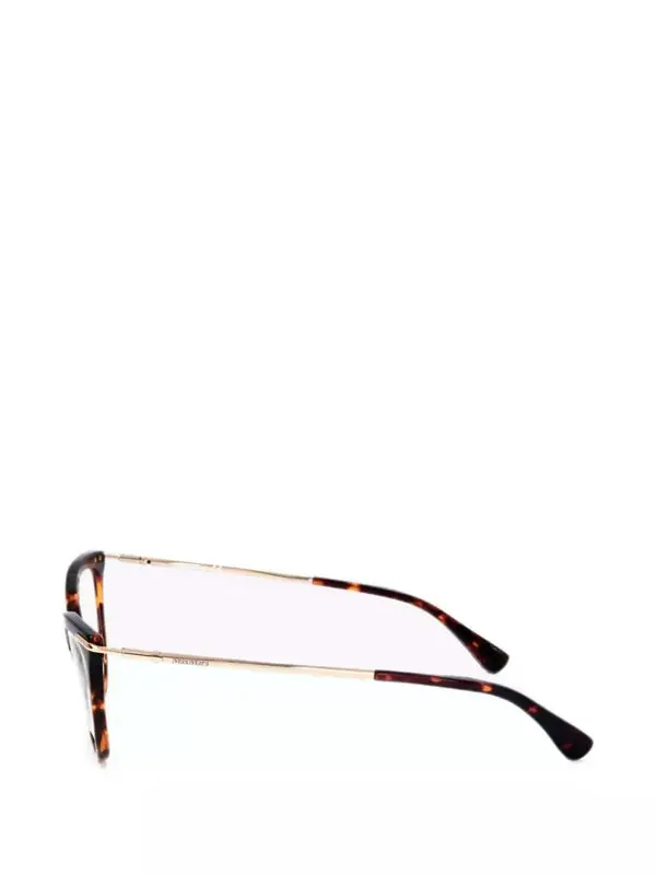 Max Mara Cat-eye Tortoiseshell-effect Glasses