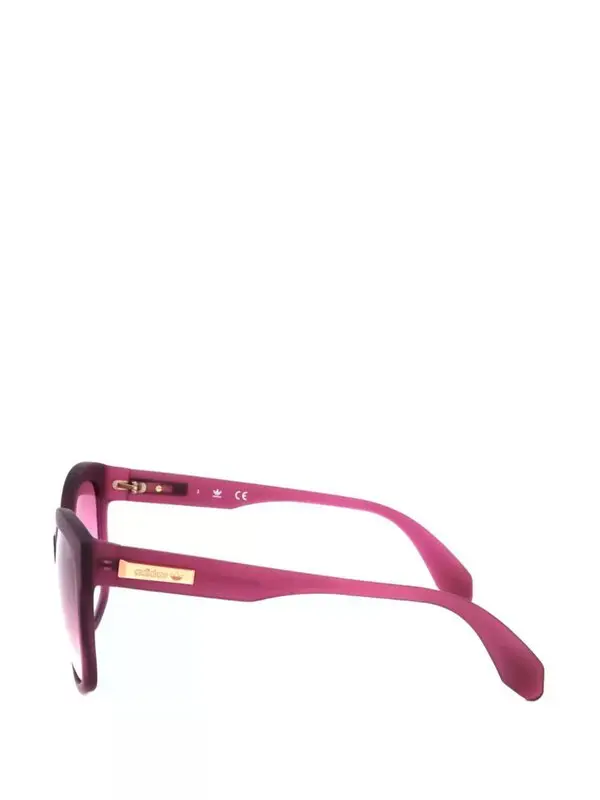 Adidas Matte-finish Geometric-frame Sunglasses