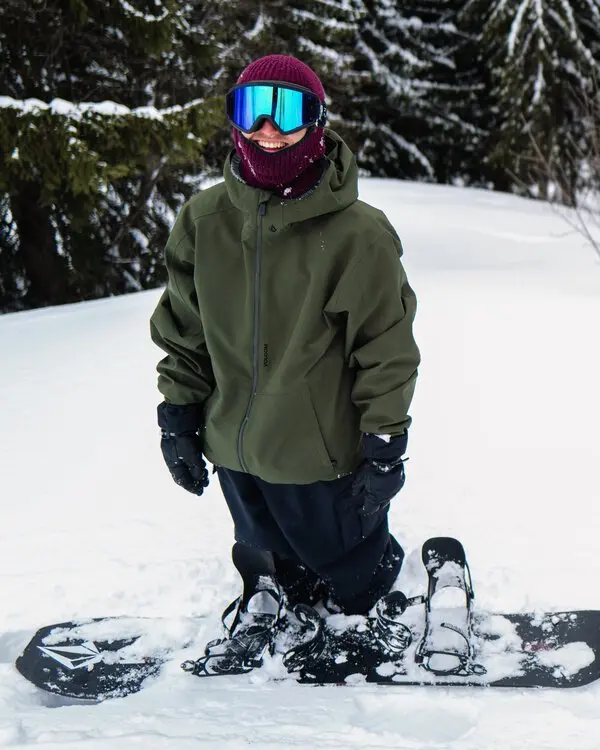 Volcom Brighton Full Zip Jacket - Dkgreen