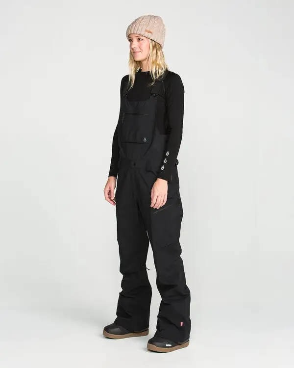 Volcom Ash Stretch Gore Bib - Black