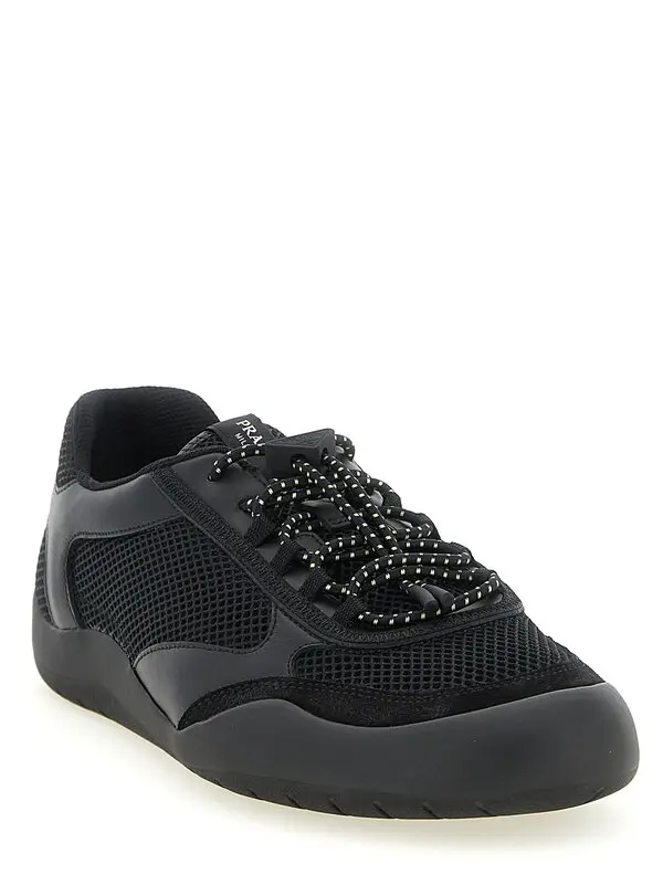 Prada Mesh Sneakers - Black