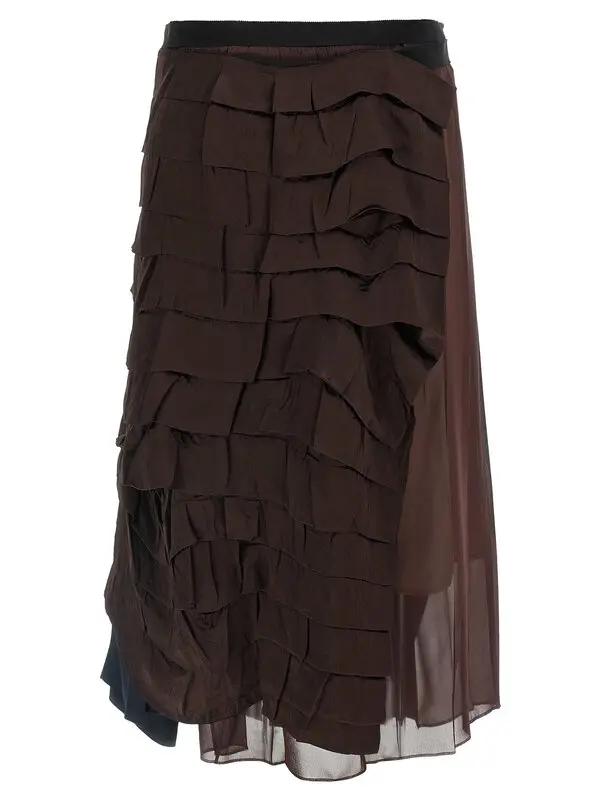 Prada Patchwork Skirt