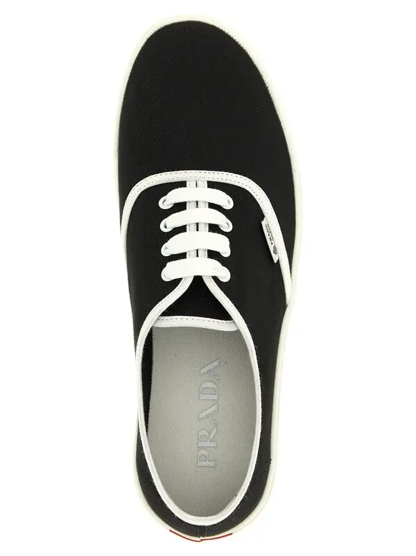 Prada Cotton Drill Sneakers
