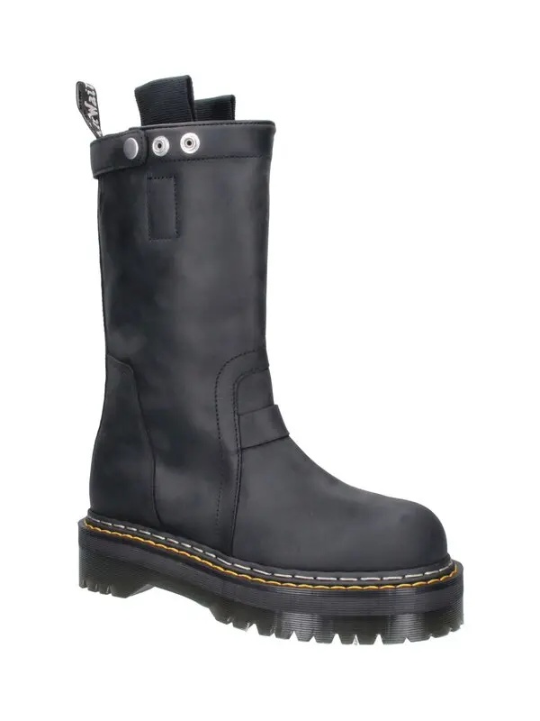 Rick Owens X Dr Martens Boots "quad Sole