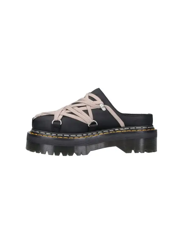 Rick Owens X Dr. Martens Mules "megalace