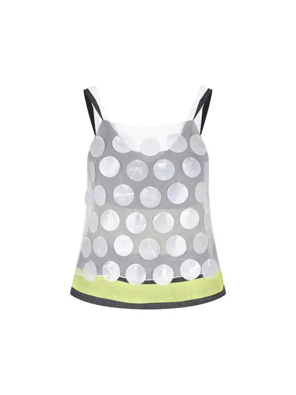 Marni Tank Top With Appliqués