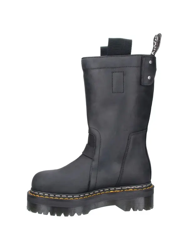 Rick Owens X Dr. Martens "quad Sole" Boots
