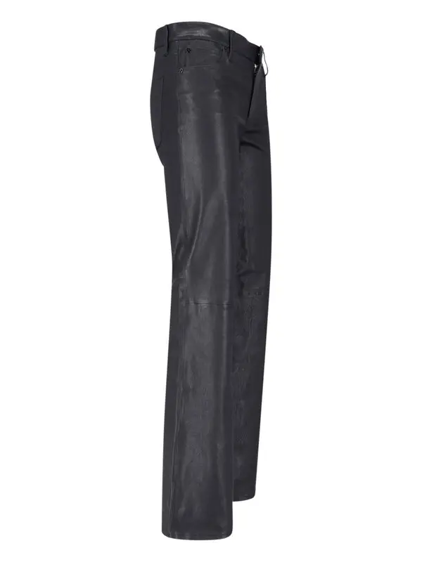 FRAME Leather Trousers "rodeo - Black