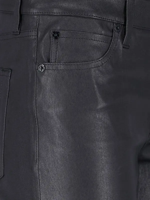 FRAME Leather Trousers "rodeo - Black
