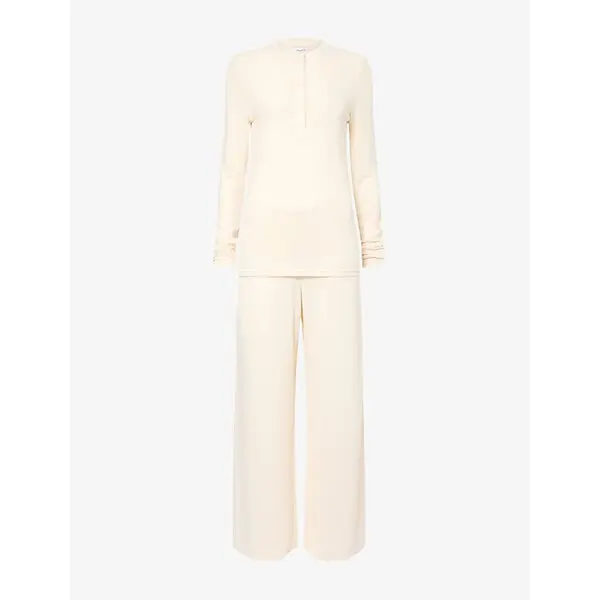 TREATS So Sheer Knit Top-and-trousers Set