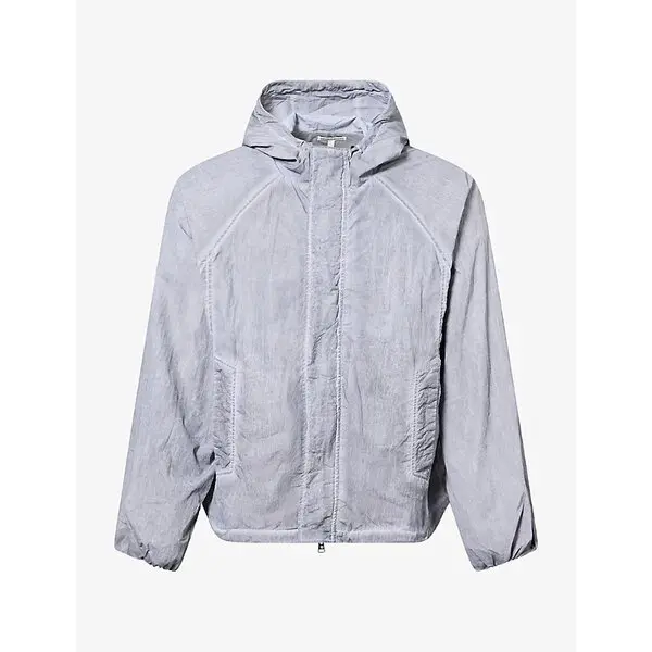 THE COUTURE CLUB Washed Zip-through Shell Windbreaker