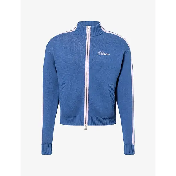 PELLADOR Contrast-trim Cotton Knit Tracksuit Jacket