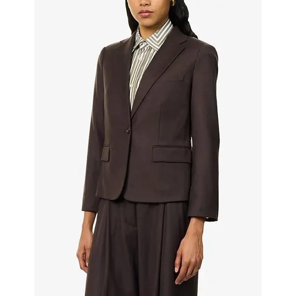 Theory The Slim Single-breasted Wool Jacket