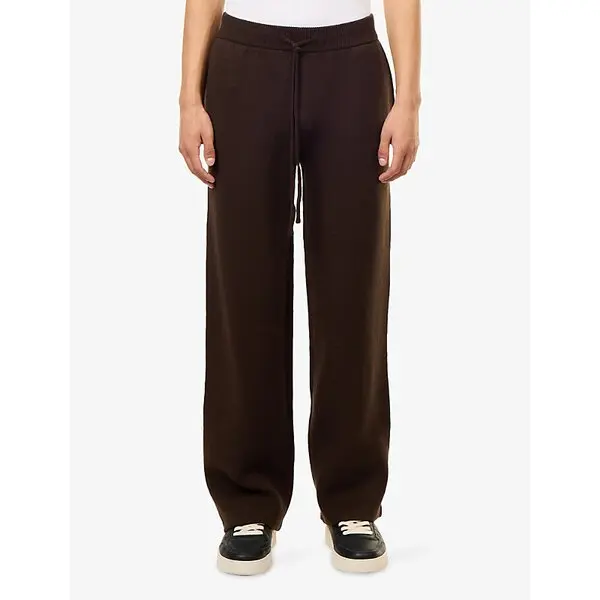 THE COUTURE CLUB Compact Copyright Woven Knit Jogging Bottoms