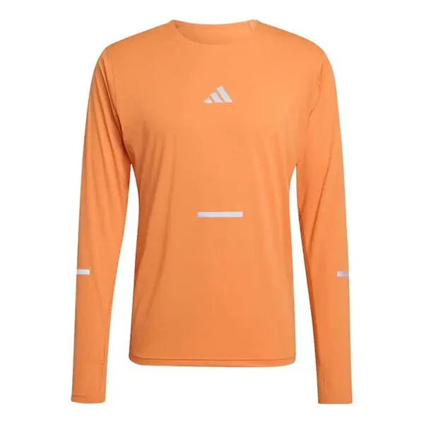 Adidas Adi 365 Long Sleeve Running T-shirts - Orange