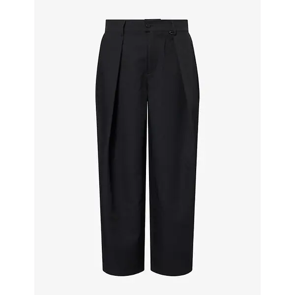 ONLY THE BLIND Nightfall Embossed Logo Embroidery Woven Trousers