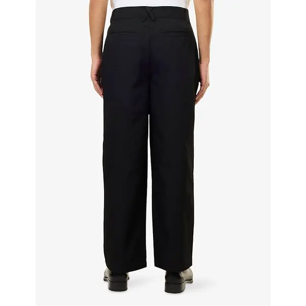 ONLY THE BLIND Nightfall Embossed Logo Embroidery Woven Trousers