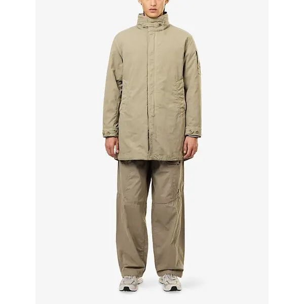 C.P. COMPANY Hooded Fishtail Twill Parka Jacket