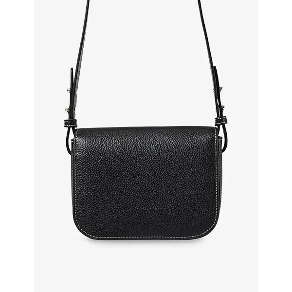 ASPINAL OF LONDON Ella Leather Cross-body Bag - Black