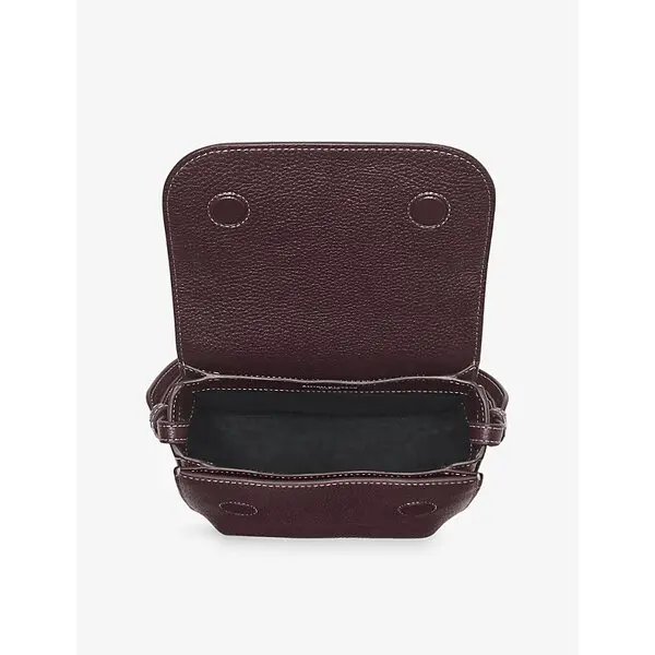 ASPINAL OF LONDON Ella Leather Cross-body Bag - Wine
