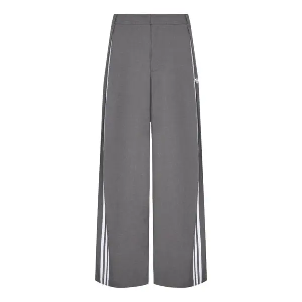 Adidas Originals 3 Stripe Deluxe Pants Asia Sizing - Light Grey