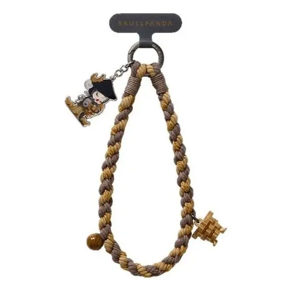 POP MART Skullpanda Where Time Dwells Series Phone Lanyard 'beneath Flying Eaves - Multi-color