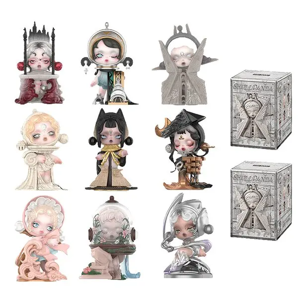 POP MART Skullpanda Where Time Dwells Series Figures Sealed Case
