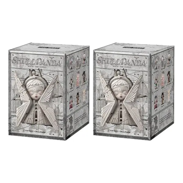 POP MART Skullpanda Where Time Dwells Series Figures Sealed Case - Multi-color