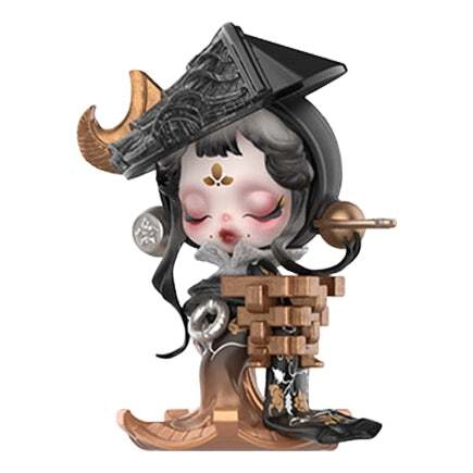 POP MART Skullpanda Where Time Dwells Series Figures 'beneath Flying Eaves