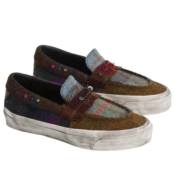 VANS X Harris Tweed Premium Loafer 53 - Tweed Brown