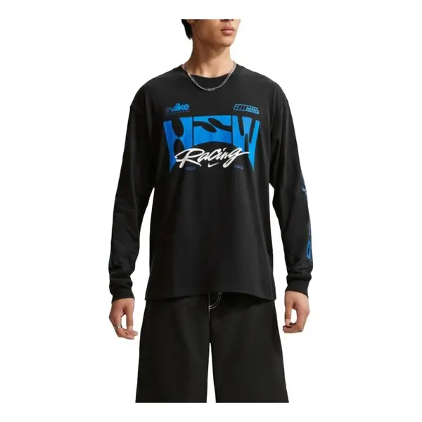 Nike Tee Printed Long Sleeve Shirt Asia Sizing