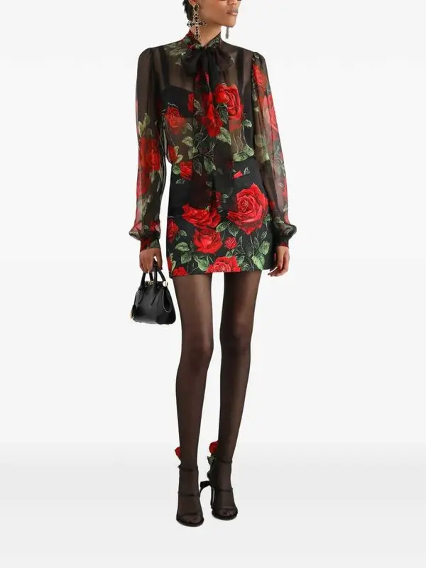 Dolce & Gabbana Printed Blouse