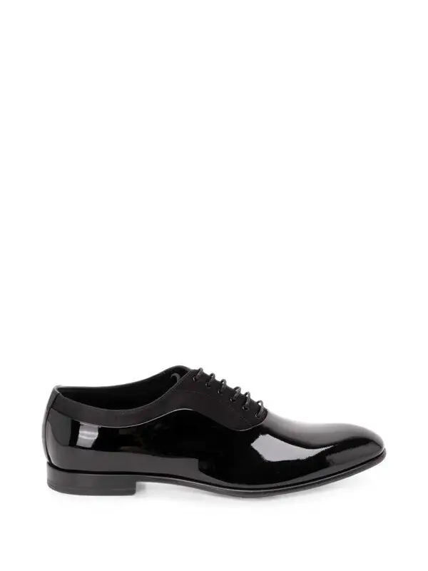 Dolce & Gabbana Patent Leather Lace-up Shoes