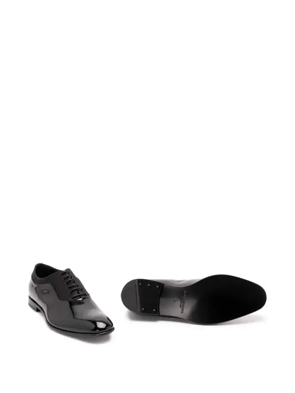 Dolce & Gabbana Patent Leather Lace-up Shoes