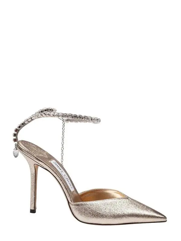 JIMMY CHOO Saeda Embellished High-heeled Pumps