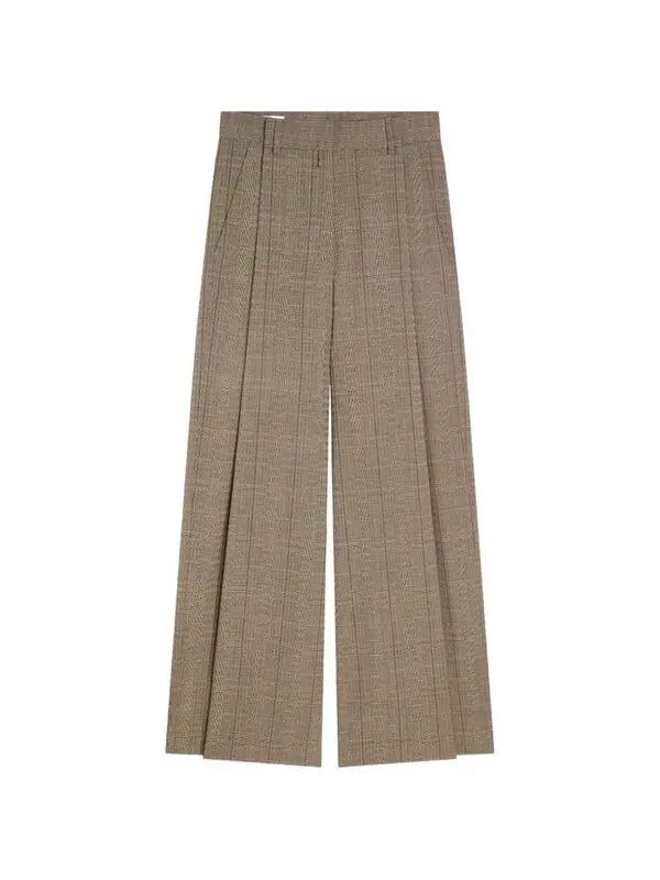 Dries Van Noten Pleated Wool Trousers