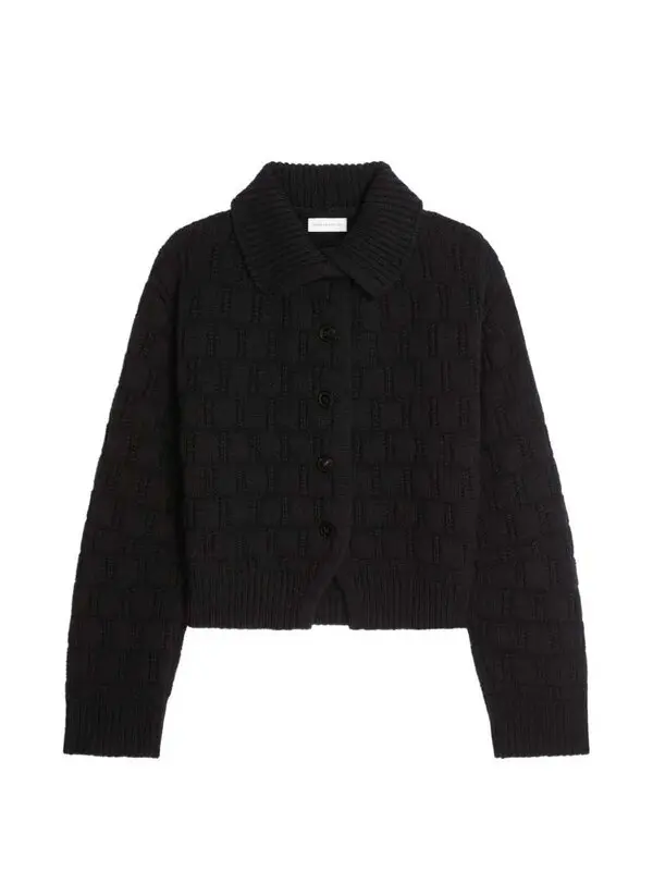 Dries Van Noten Wool Cardigan - Black
