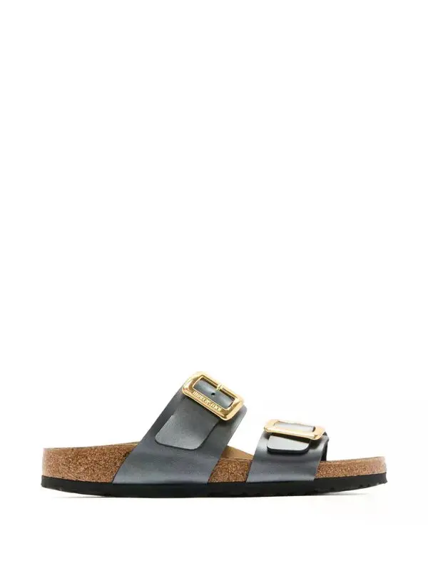 BIRKENSTOCK Sydney Buckle-fastening Sandals - Grey