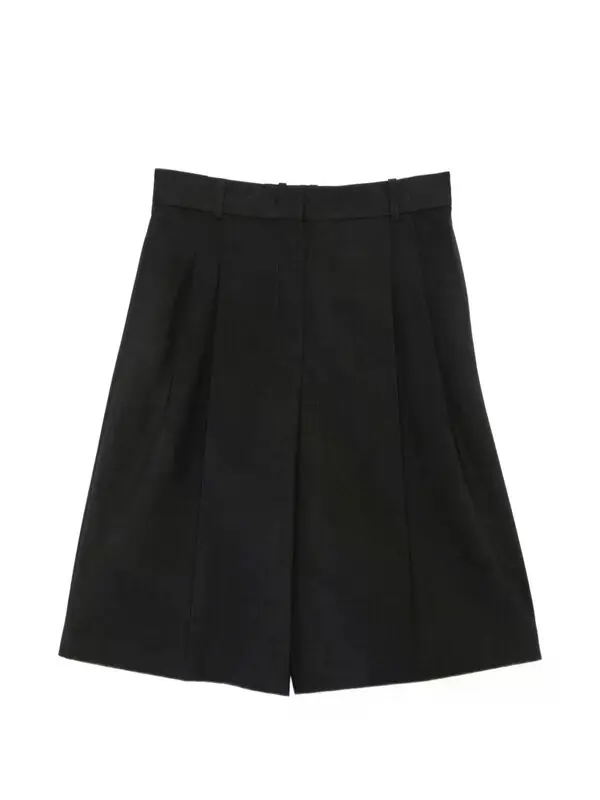 JOSEPH Gabbie Pleated Shorts