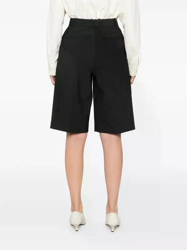 JOSEPH Gabbie Pleated Shorts