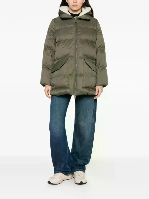 YVES SALOMON Quilted Shearling-lined Jacket