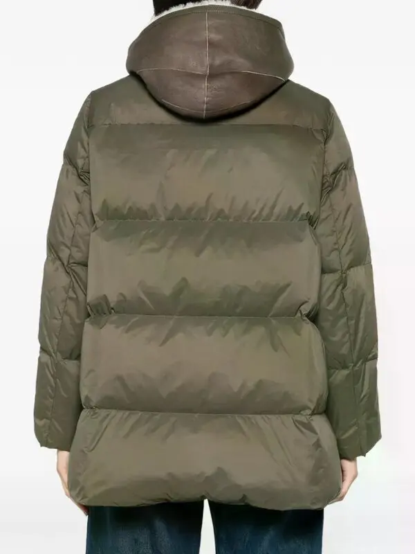YVES SALOMON Quilted Shearling-lined Jacket
