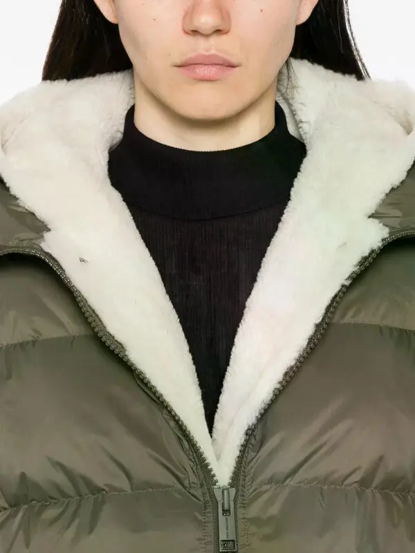 YVES SALOMON Quilted Shearling-lined Jacket