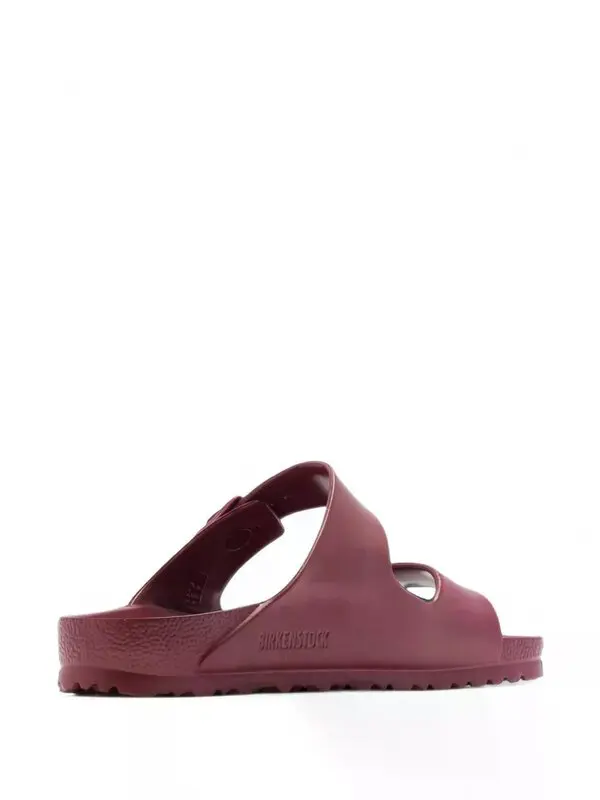 BIRKENSTOCK Arizona Buckled Slides - Red