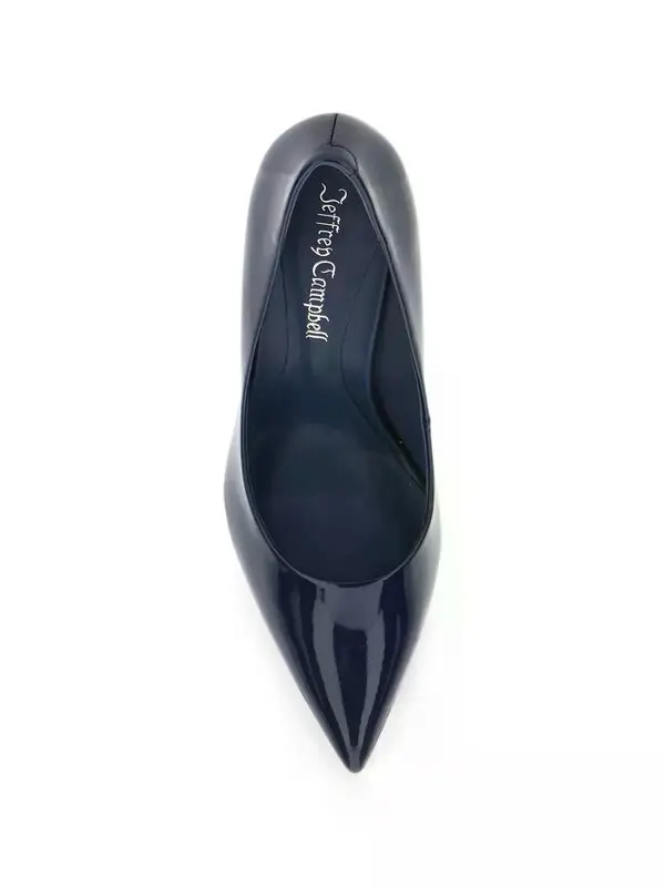Jeffrey Campbell Patent-finish Pointed-toe Pumps