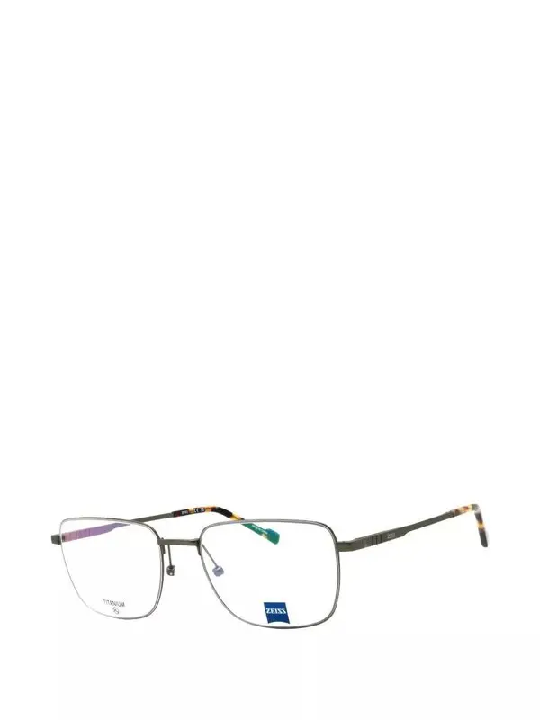 ZEISS Zs24155 Titanium Rectangle-frame Glasses