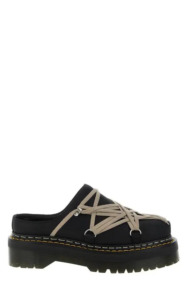 Rick Owens Quadsolemegalace' Mules Dr. Martens X Rickowens