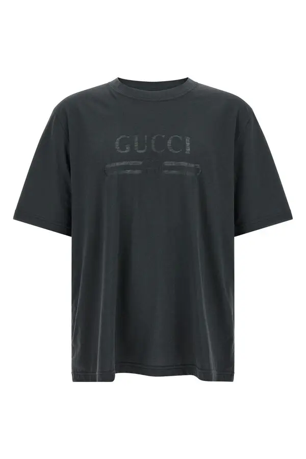 Gucci Incrocio Gg' Devoré T-shirt