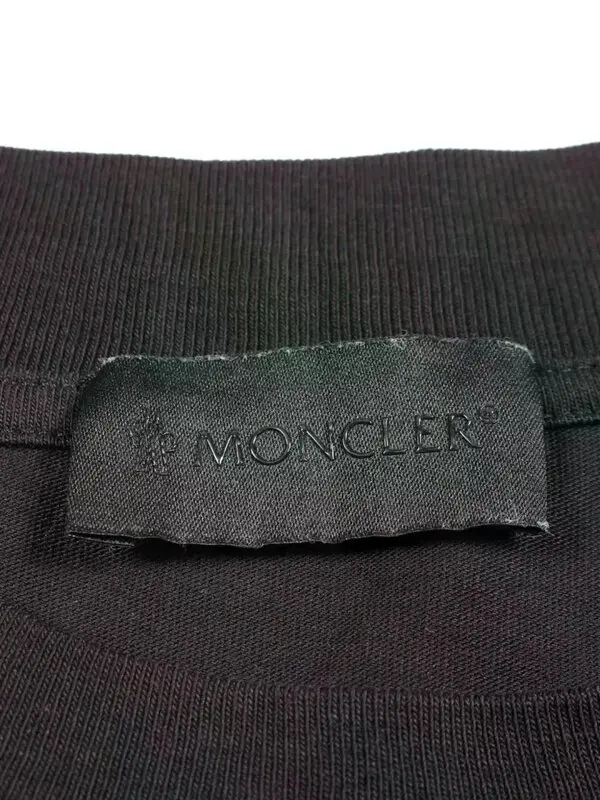 Moncler 2010s Logo-patch T-shirt