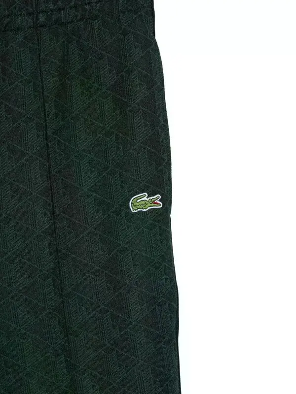 Lacoste Monogram-pattern Track Pants